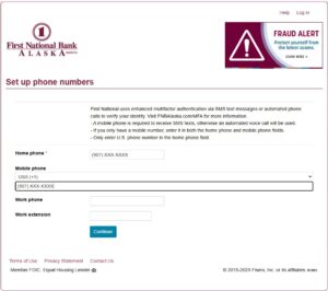 How to enroll in Enhanced MFA | First National Bank Alaska